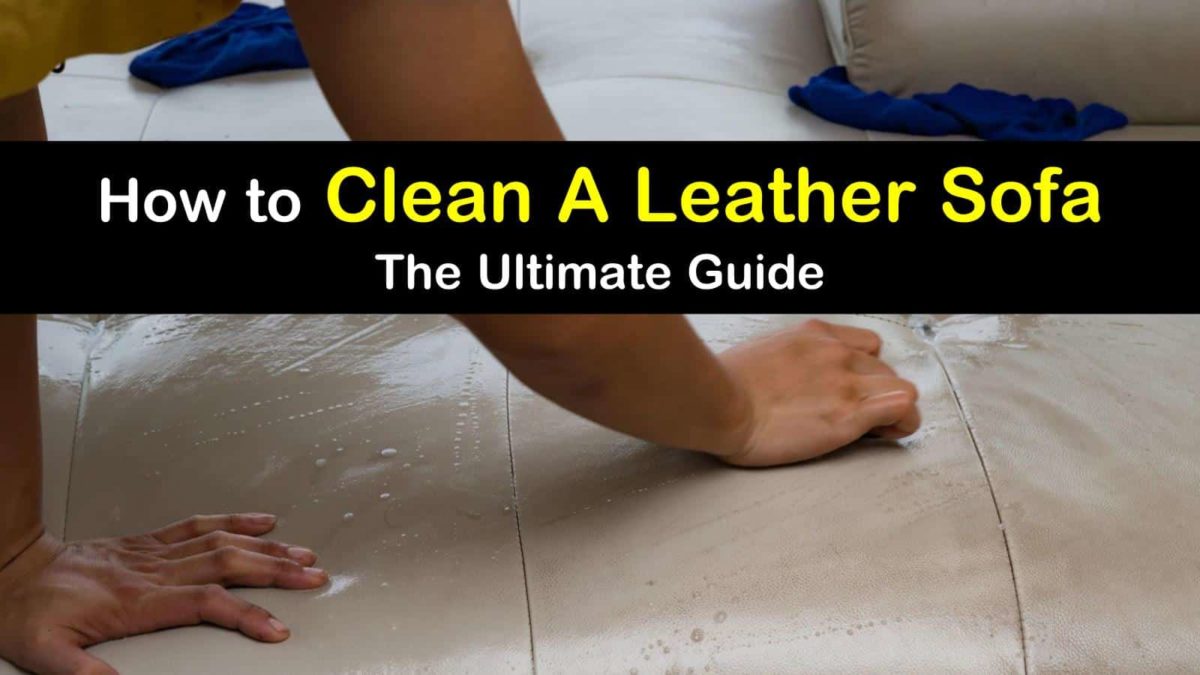 8+ Powerful Yet Gentle Ways to Clean a Leather Sofa