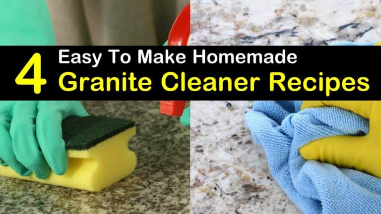4 Easy-to-Make DIY Granite Cleaner Recipes