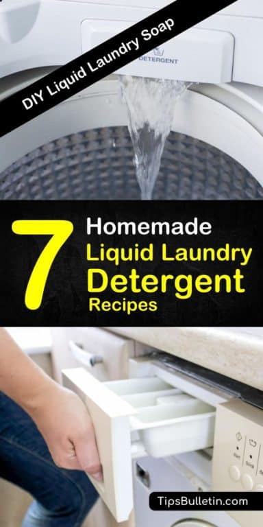 7 Do-It-Yourself Liquid Laundry Detergent Recipes