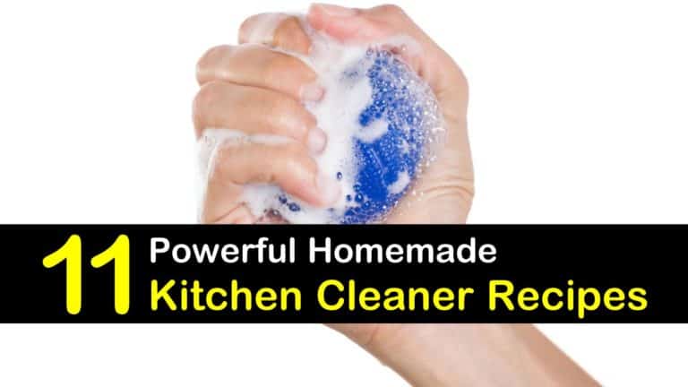 11 Easy-to-Make Kitchen Cleaner Solutions