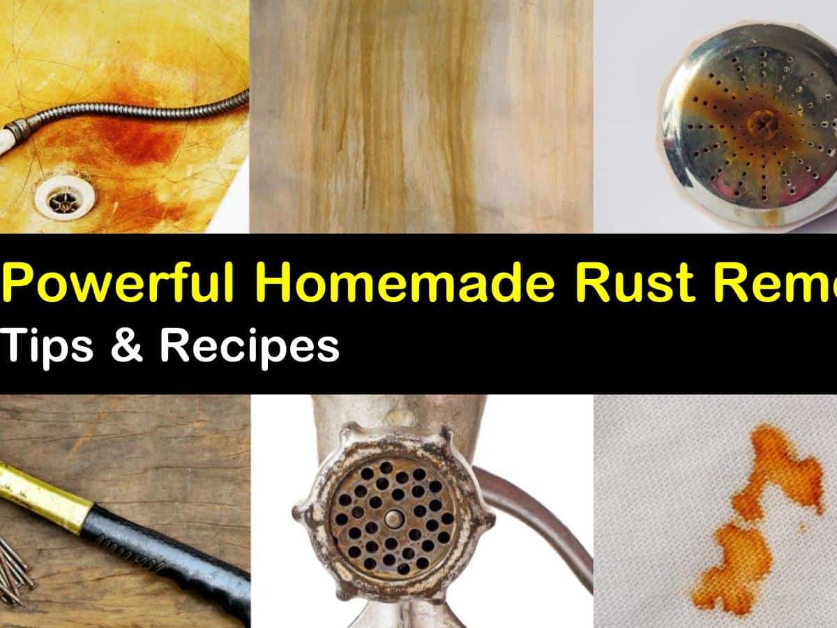 Diy rust remover store