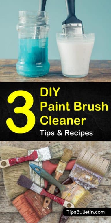 3 Simple Paint Brush Cleaner Solutions
