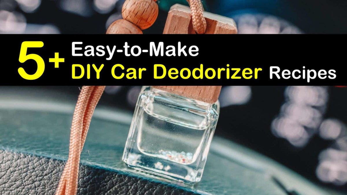 5+ Easy-to-Make Car Deodorizer Recipes