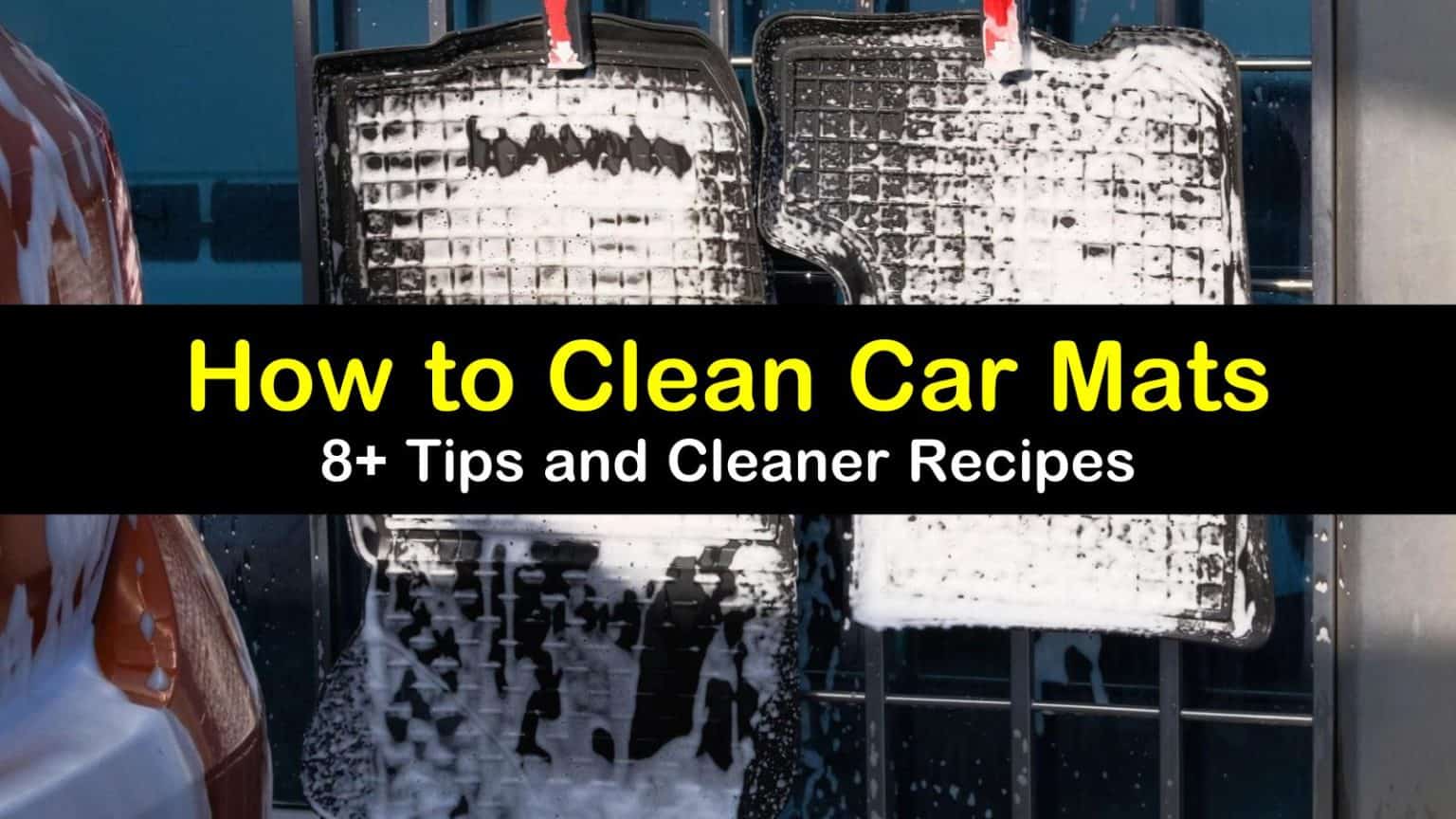8+ Clever Ways to Clean Car Mats