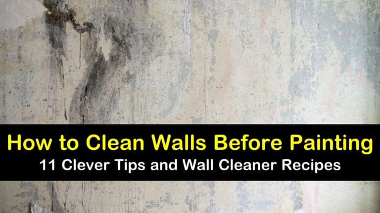 How to Clean Walls Before Painting - 11 Clever Tips and Wall Cleaner ...
