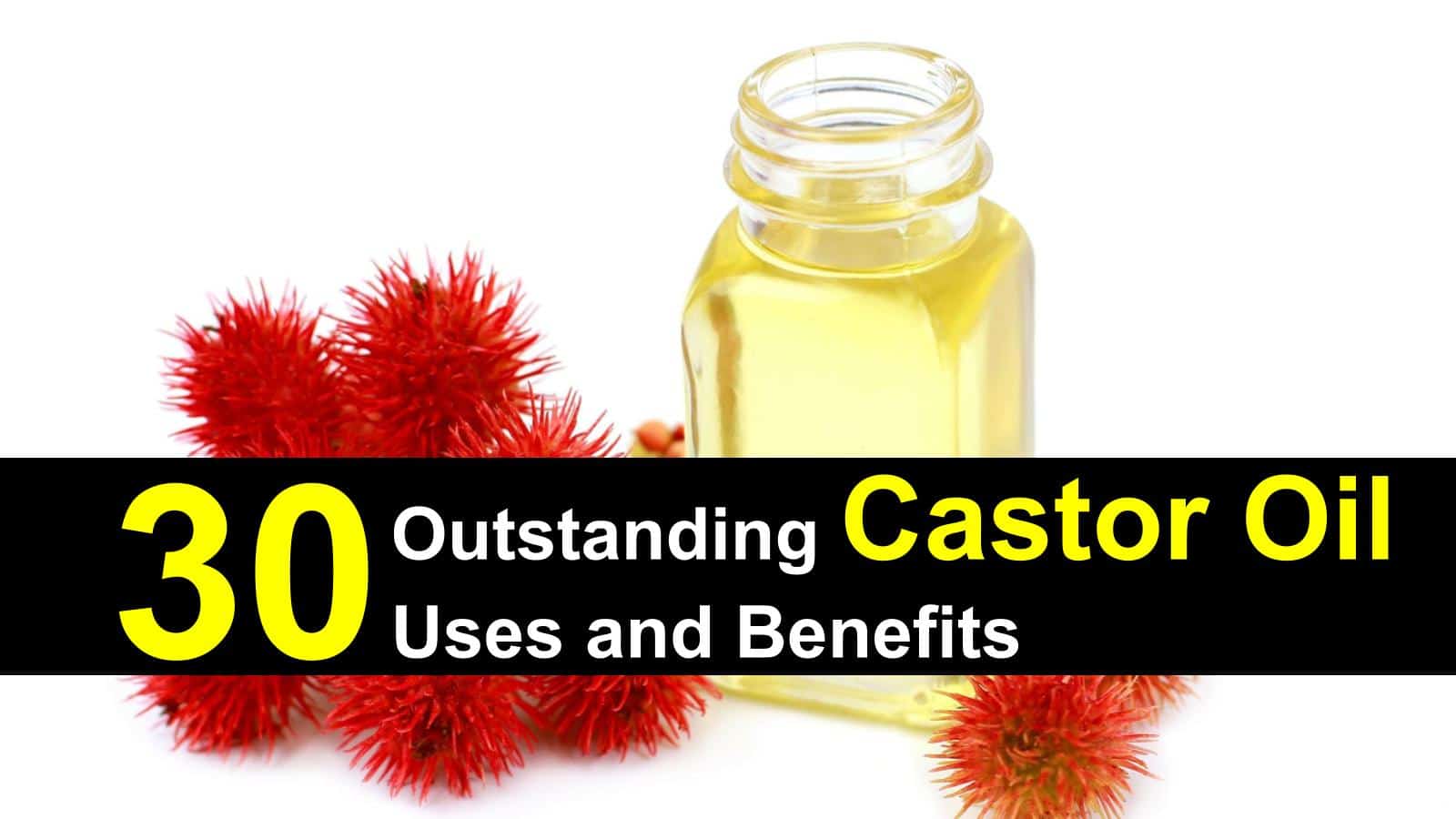 30 Outstanding Castor Oil Uses and Benefits