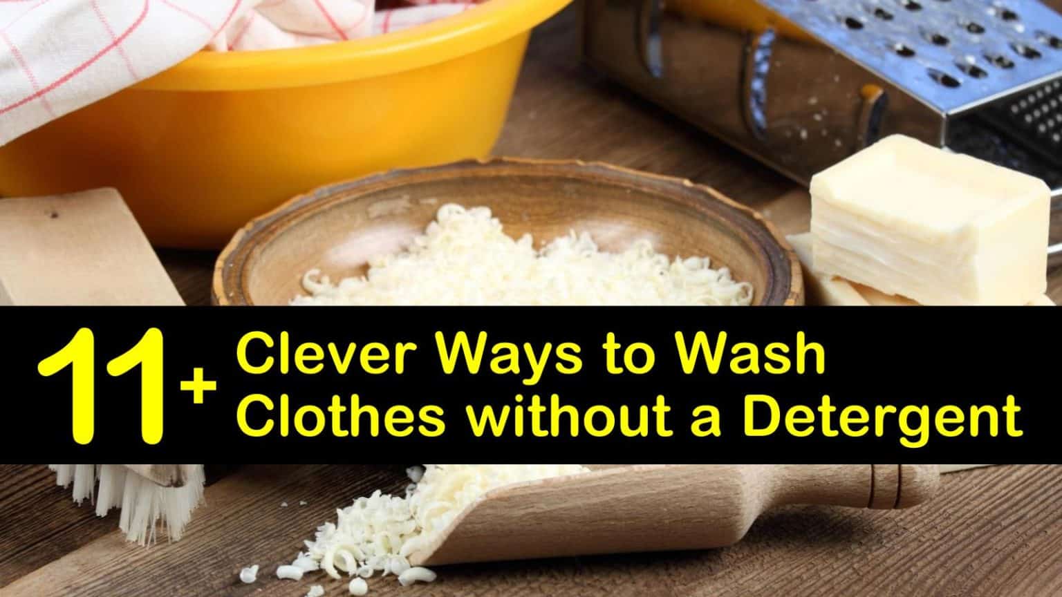 11+ Clever Ways to Wash Clothes without a Detergent