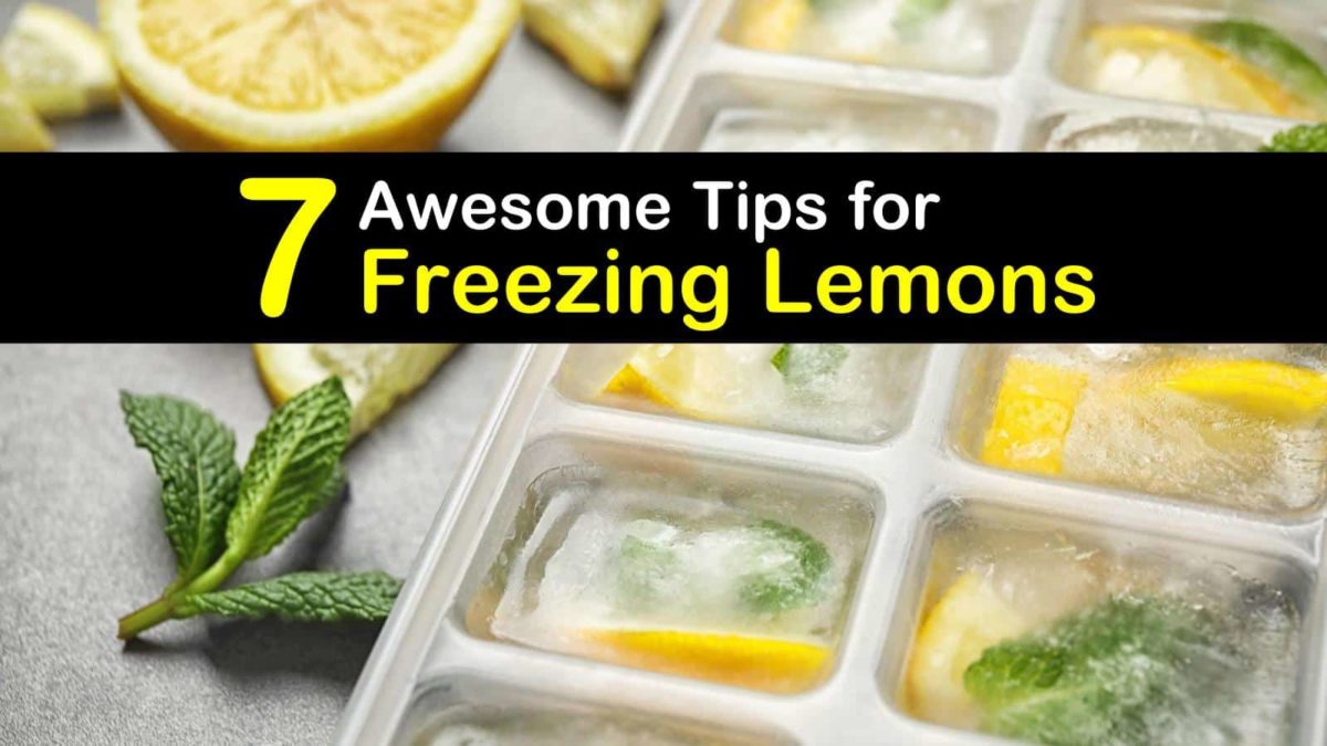 7 Awesome Tips for Freezing Lemons