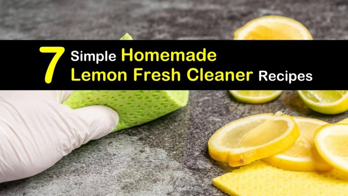7 Simple Homemade Lemon Cleaner Recipes