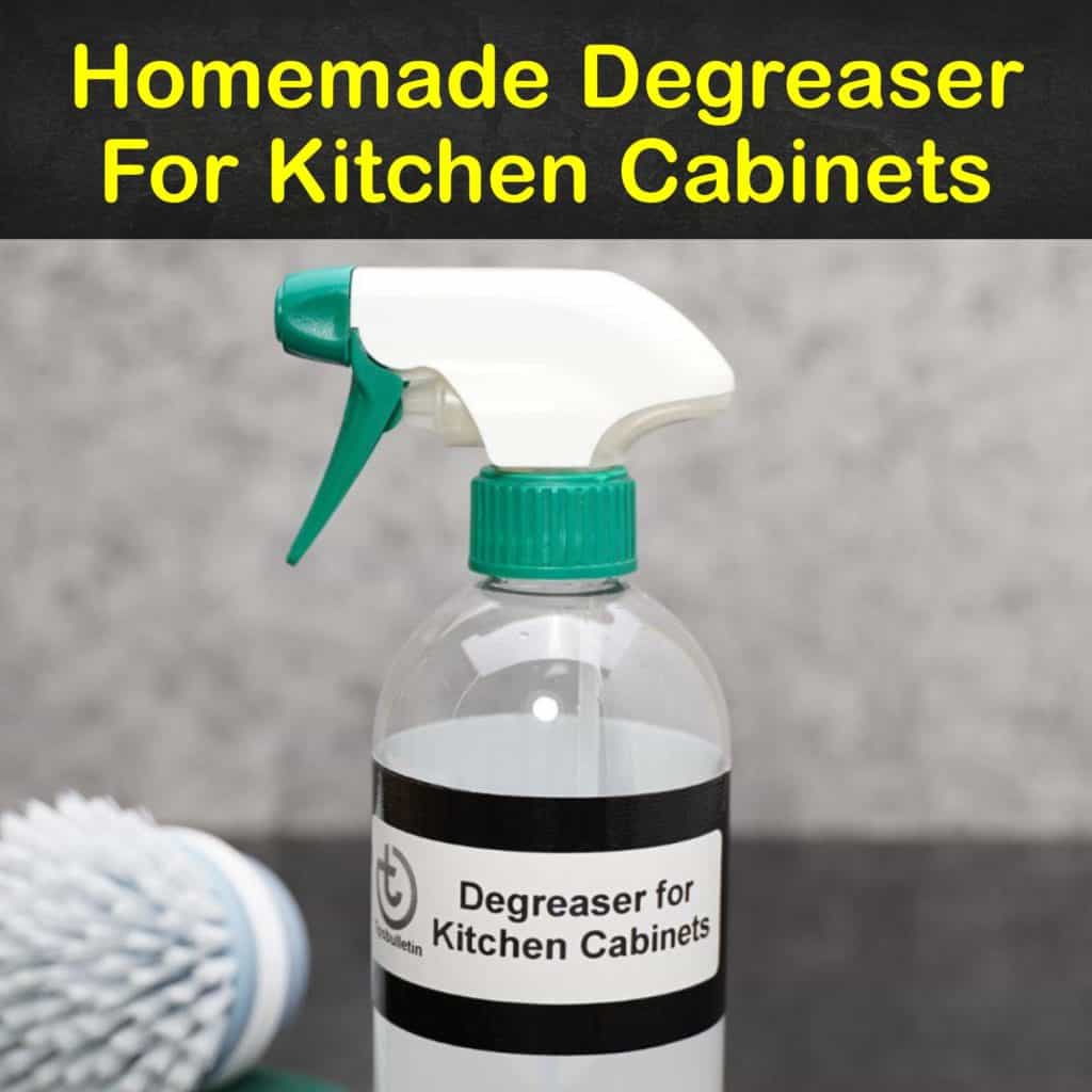 6 DIY Degreaser Recipes for Kitchen Cabinets