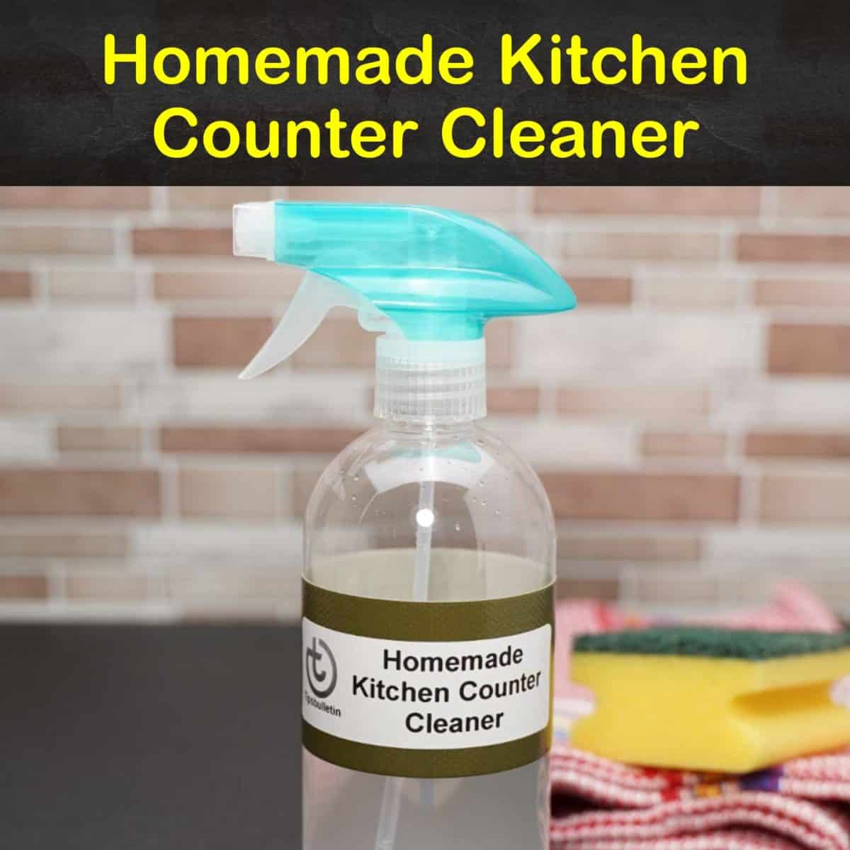 10 DIY Cleaners for a Sparkling Kitchen Counter