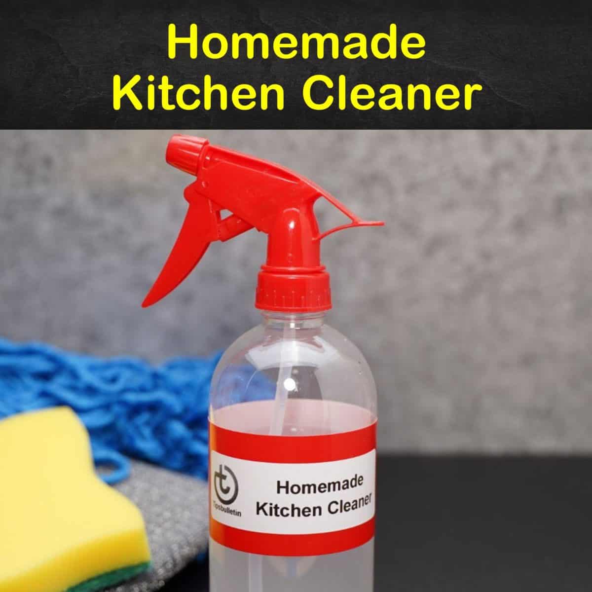 11 Easy-to-Make Kitchen Cleaner Solutions