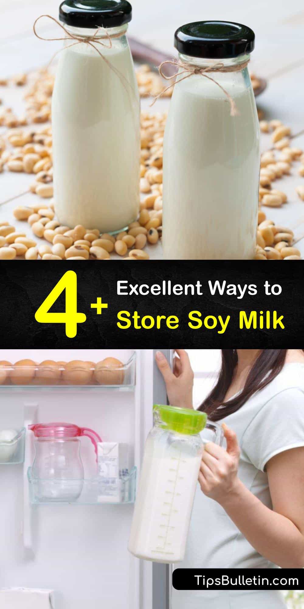 4+ Excellent Ways to Store Soy Milk
