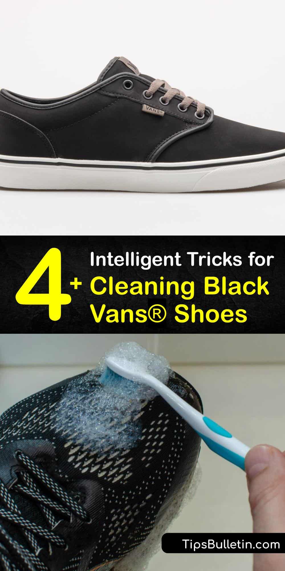 Black VansⓇ Shoe Care - Incredible Ways to Clean Black VansⓇ