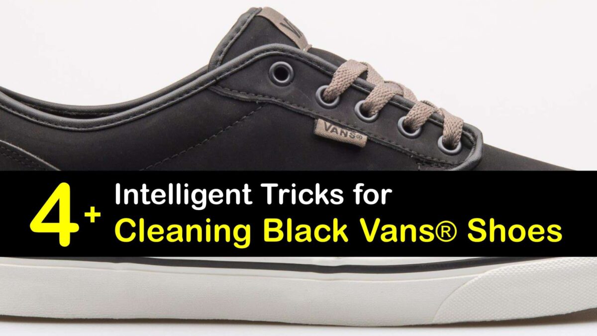 How To Clean Black Vans