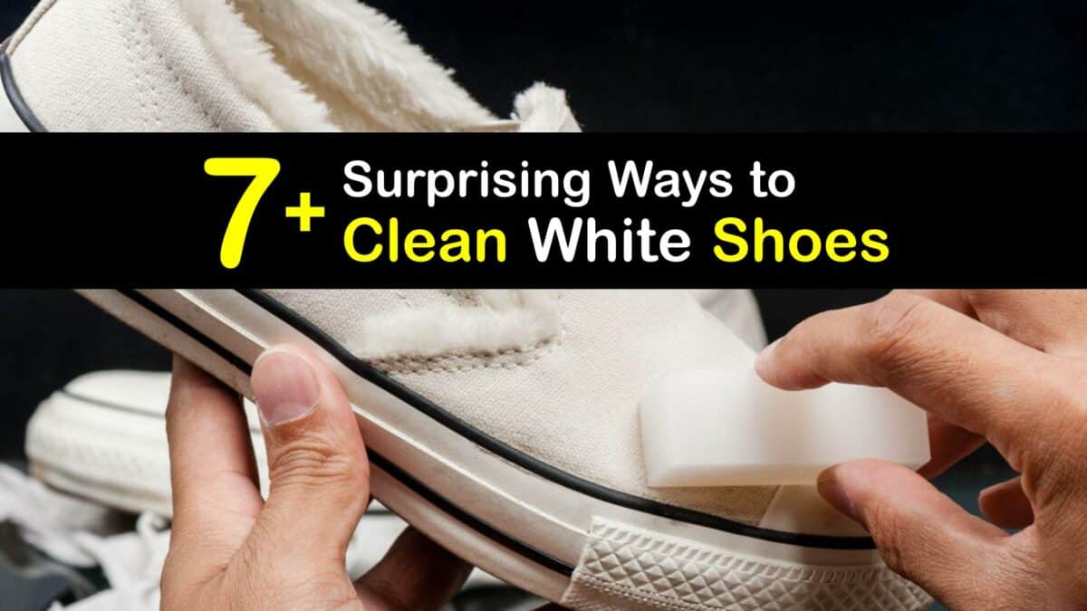 White Shoe Care - Quick Tricks for Cleaning White Shoes