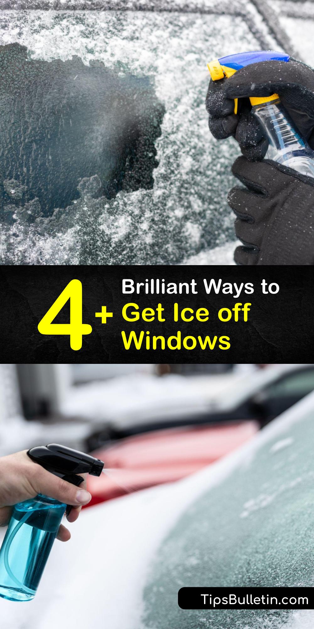 Remove Ice From Windows - Easy Ways to Get Ice off Windows