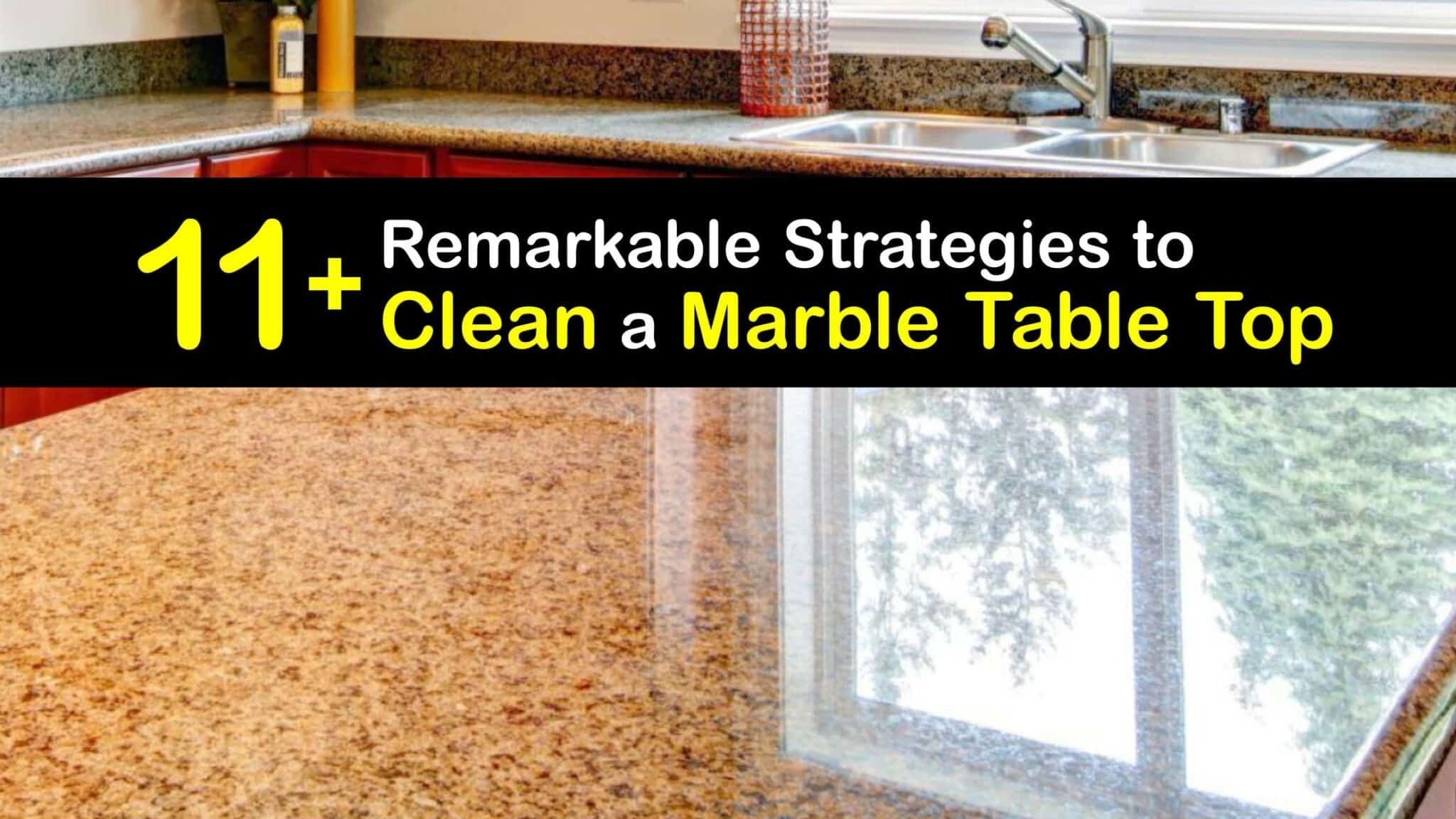 Cleaning Marble Tables - Super Ideas for Treating a Marble Table