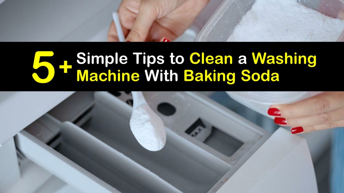 Clean a Washer - Disinfect a Washing Machine With Baking Soda