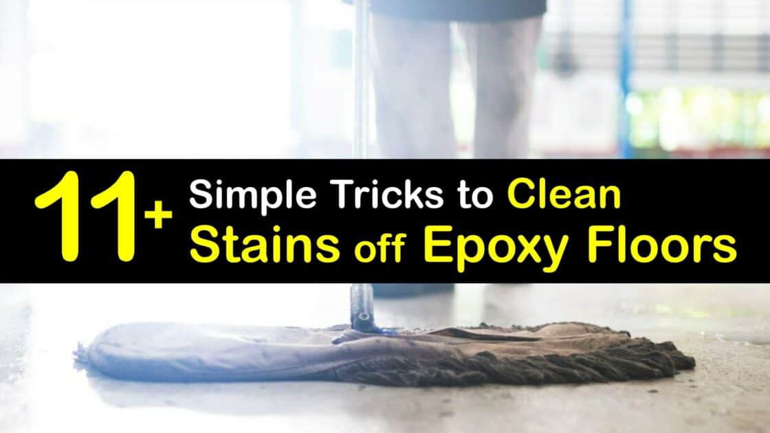 Epoxy Floor Cleaning - Top Tips to Get Stains off Resin Floors