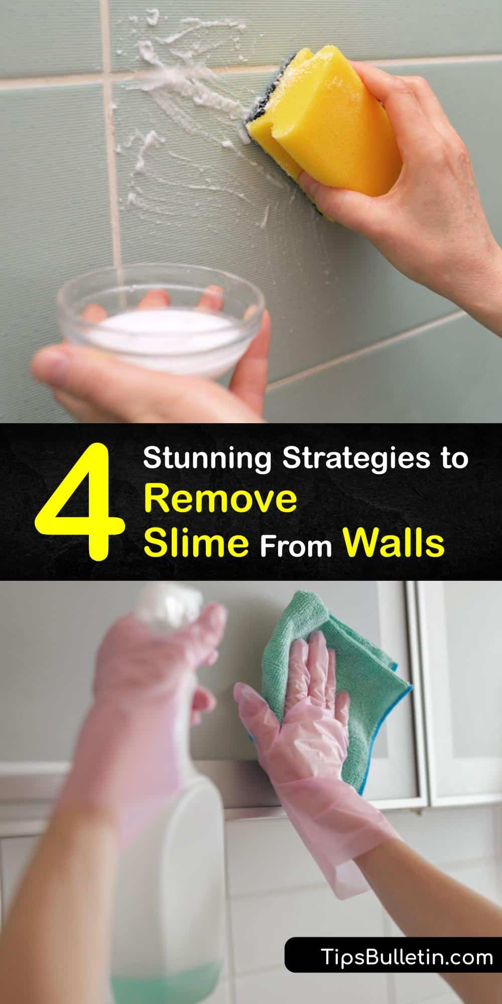Slime Cleaning - Smart Tips for Removing Slime From Walls