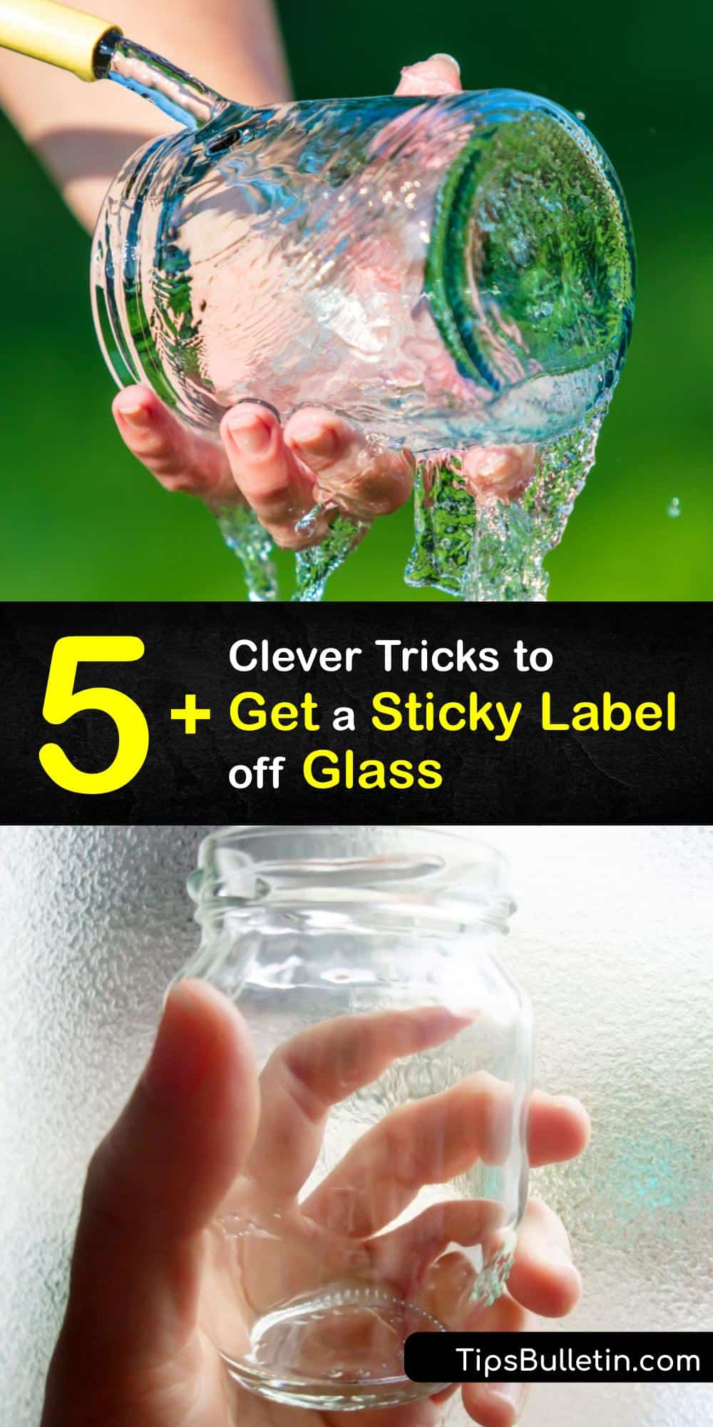 Sticky Label Cleaning - Easy Guide to Getting a Label off Glass