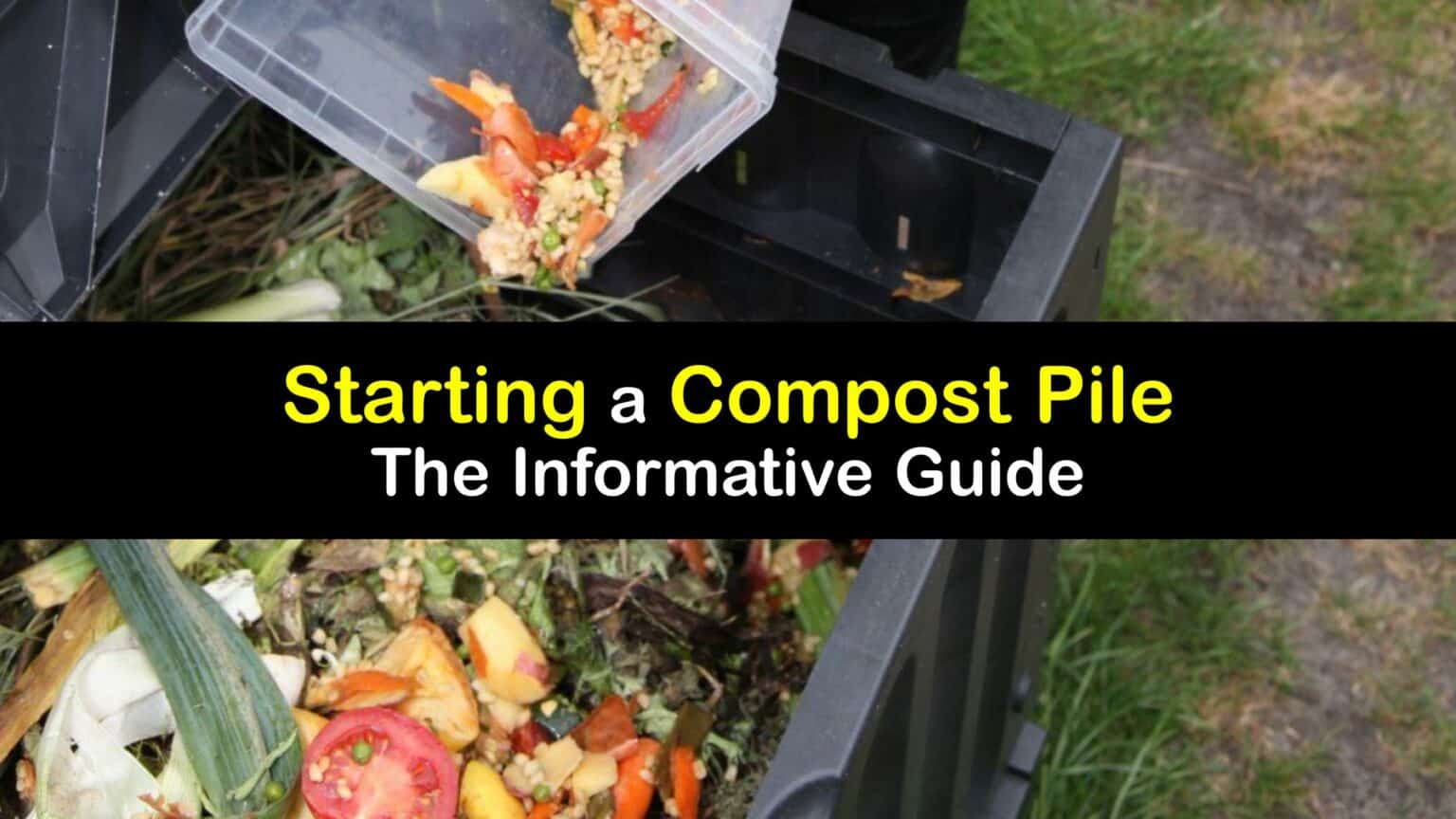 Composting Basics - DIY Tips for Making a Compost Pile